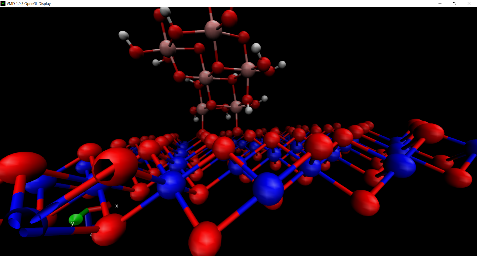 Visualizing .xyz Structures in Blender – Physics, Python, and Programming